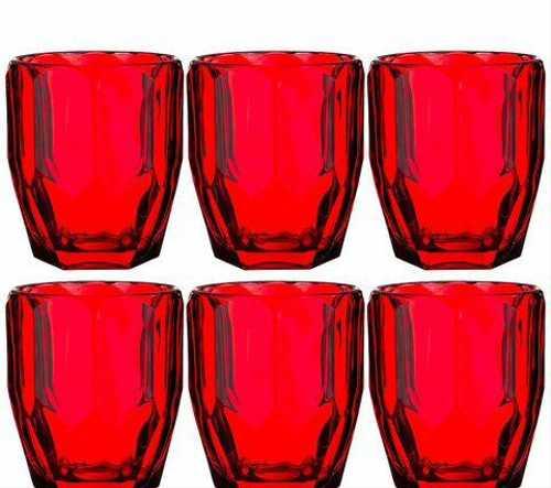 Lefard набор стаканов рока 6шт. серия muza color 350 мл высота10 см