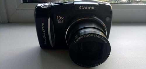 Компактный фотоаппарат canon sx120is