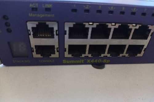 Коммутатор Extreme Summit X440-8p