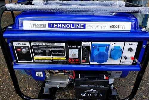 Бензиновый генератор Tehnoline T6500E (5,5 кВт)