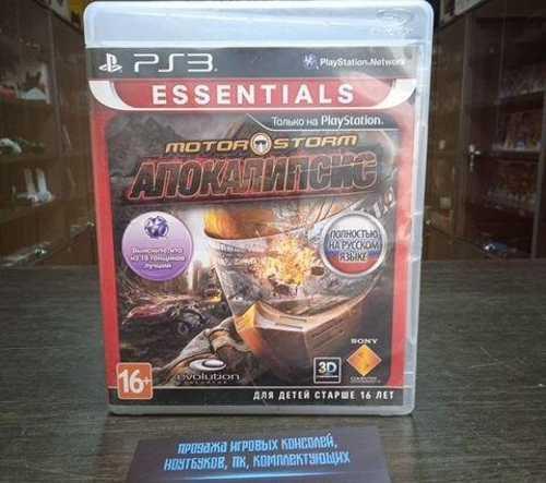 MotorStorm Апокалипсис. Диск Sony Playstation 3 PS