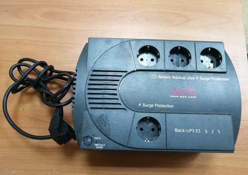 Ибп es 525. ИБП APC back-ups es 525. APS 525 бесперебойник. ИБП АРС back-ups es 525. APC es525.