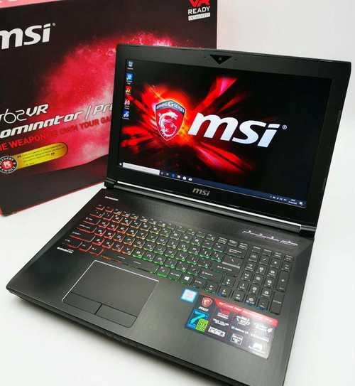 MSI GT62 Dominator PRO i7/16Gb/1070 8Gb/SSD512/1Tb