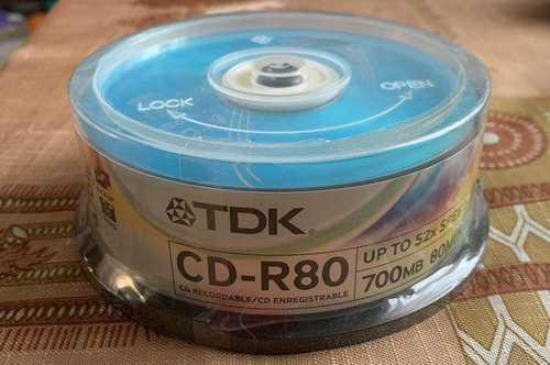 TDK CD-R80 box