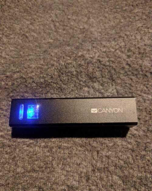 Внешний аккумулятор (powerbank) Canyon 2600mAh