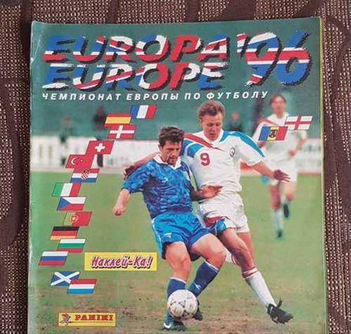 Журнал Panini Чемпионат Европы по футболу 1996