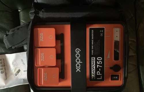 Студийный аккумулятор godox lp-750