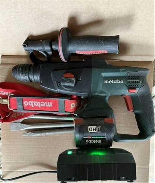 Перфоратор metabo kha 18 ltx б/у