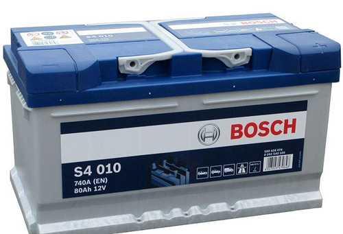Аккумулятор Bosch S4 010 80R 740A 315x175x175 80А