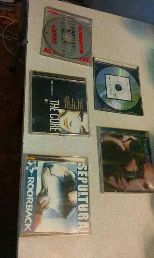 CD диски музыка рок