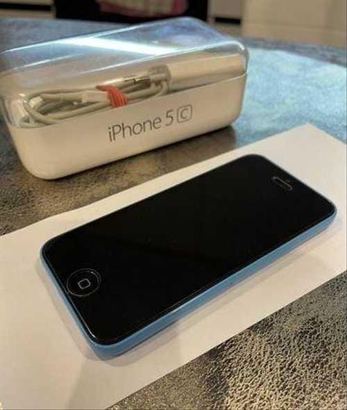 iPhone 5c 16Gb Blue ростест