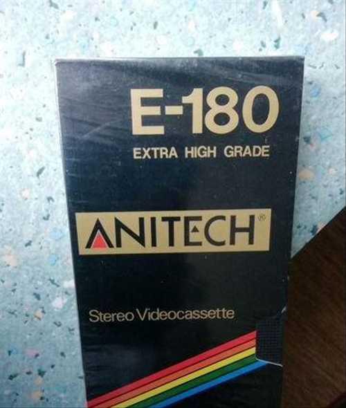 Видеокассета anitech E-180 extra high grade