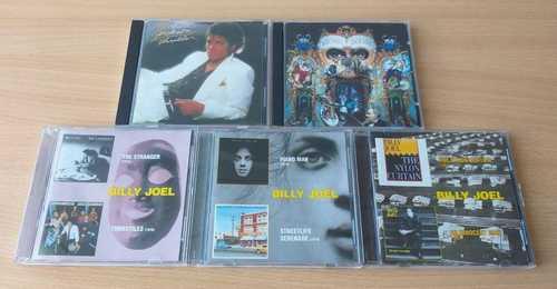 CD Michael Jackson & 3CD Billy Joel (Mint)