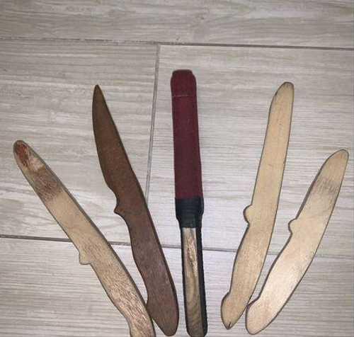 Мягкий,деревянный нож