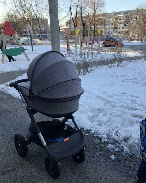 Коляска Stokke Trailz Black Melange