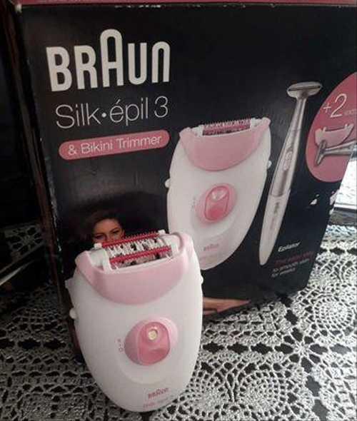 Эпилятор Braun silk epil 3