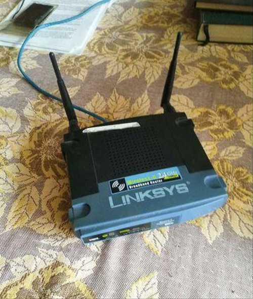 Wifi роутер linksys WRT54GL