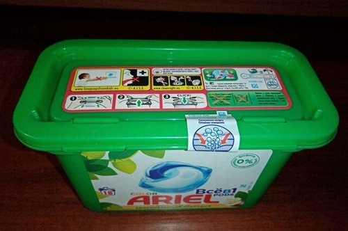 Капсулы для стирки ariel Масло Ши, 18шт