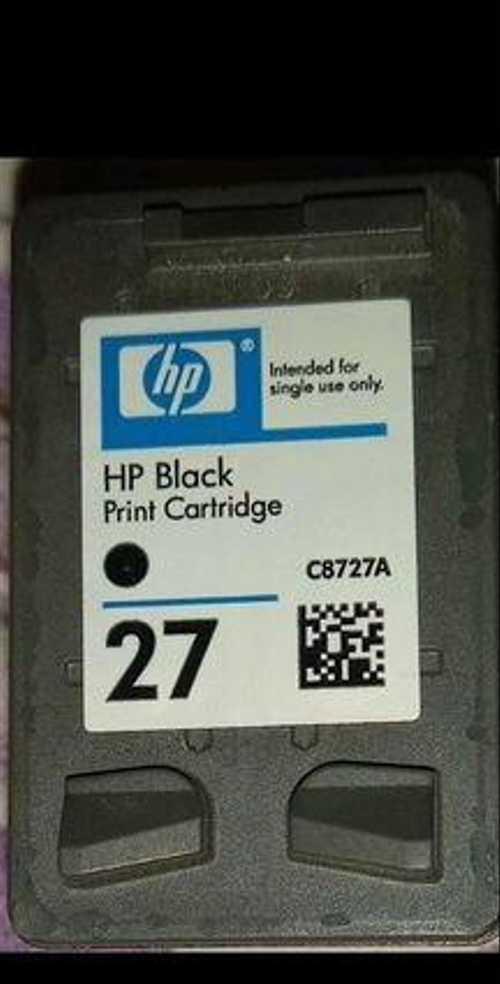 Картридж C8727AE (HP 27) черный