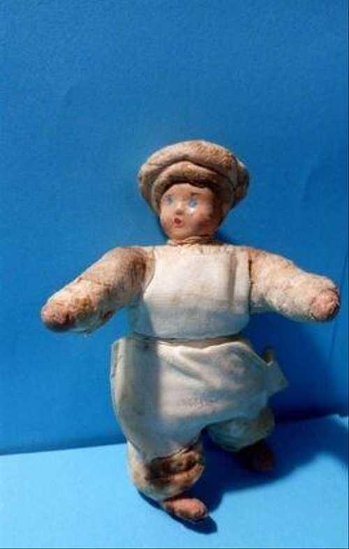 Ватная ёлочная игрушка "Ребёнок (Мальчик)" СССР