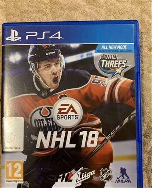 Игра NHL18 для Sony PS4