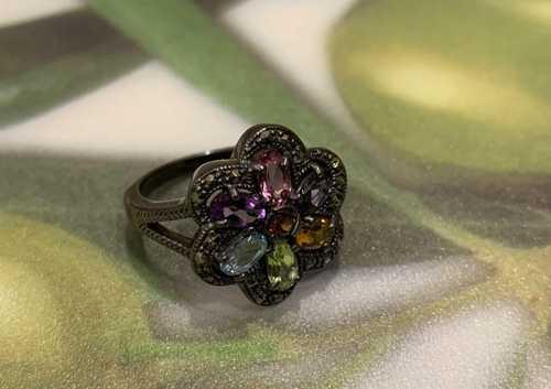 Бижутерия серебро 925 кольцо, серьги
