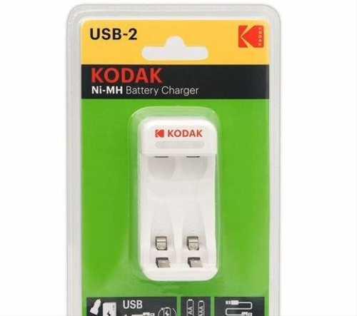 Зарядка Kodak C8001B AA/AAA 2 слота и USB