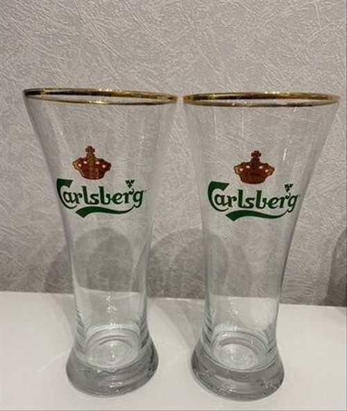 Пивные бокалы carlsberg