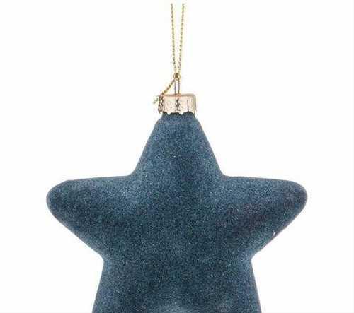 Lefard елочное украшение звезда коллекция велюр цвет: капучино диаметр10 см