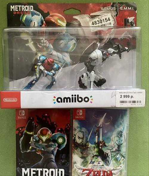 Zelda SkywardSword,Metroid Dread,докстанция.Switch