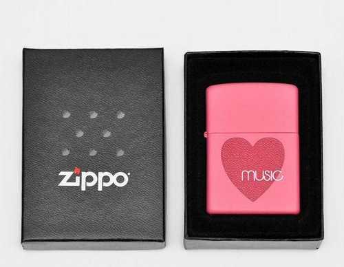 Зажигалка Zippo 24014 Heart Music Оригинал Новая