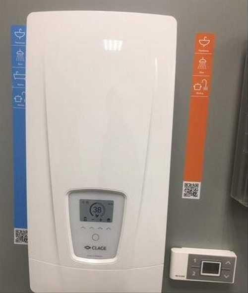 Проточный водонагреватель clage DEX12 next
