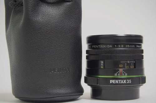 Pentax 35mm f/2.8 SMC DA Macro Limited. Обмен