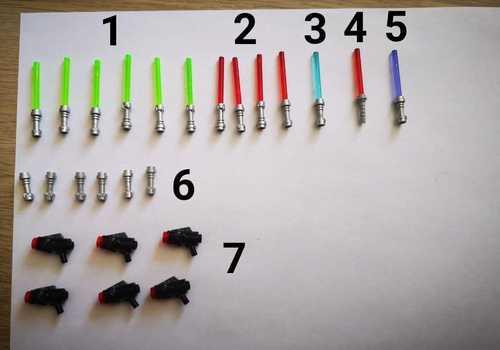 Аксессуары для минифигурок Lego