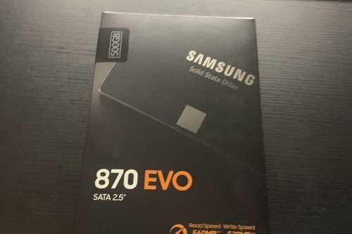 Ssd диск 2.5 samsung 500gb 870evo