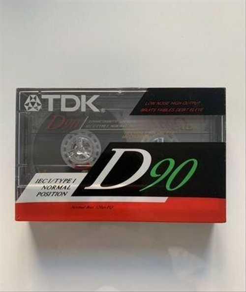 Аудиокассета tdk d90