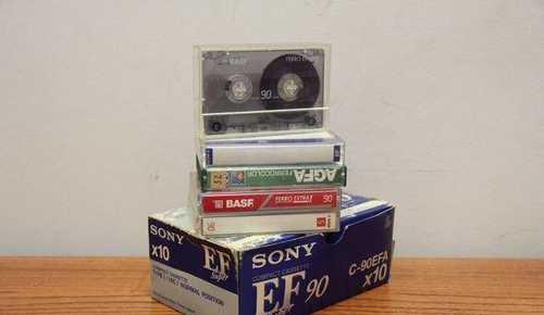 Аудиокассеты разные - 15 штук