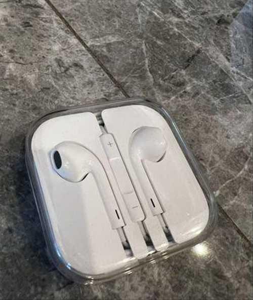 Наушники apple earpods оригинал, для iPhone 6s