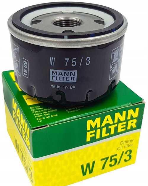 Масляный фильтр Mann Filter W75/3