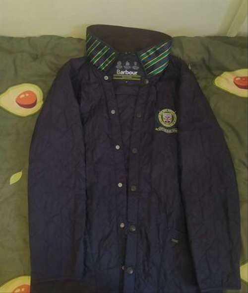 Стеганная куртка barbour