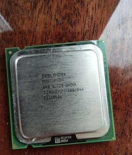 Процессор Intel Pentium 4 и другие комплектующие