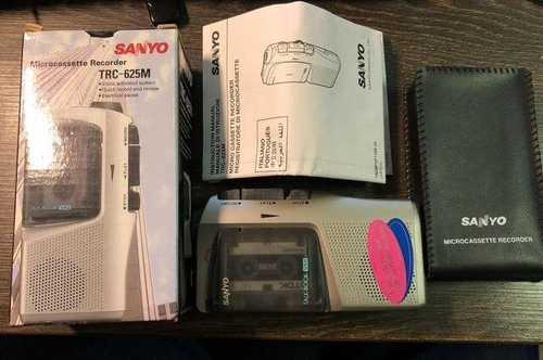 Диктофон микрокассетный sanyo TRC-625M Japan