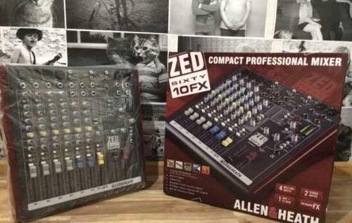 Микшерный пульт Allen Heath Zed-10fx zed60-10fx