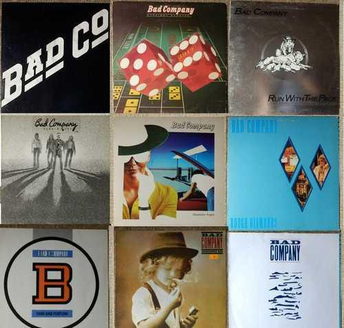 Bad Company 9Lp или «Коллекция сразу»vinyl-rare