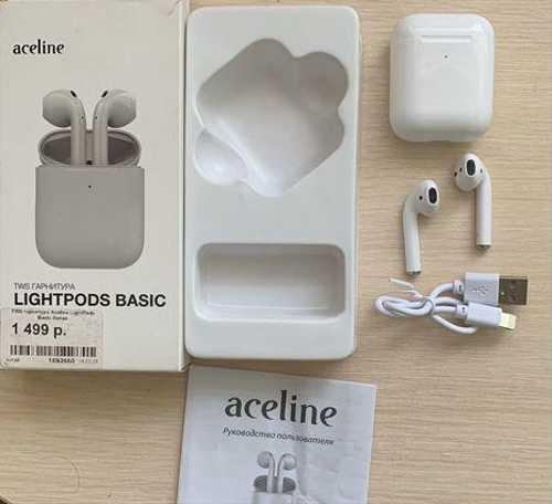 Беспроводные наушники Aceline Lightpods Basic