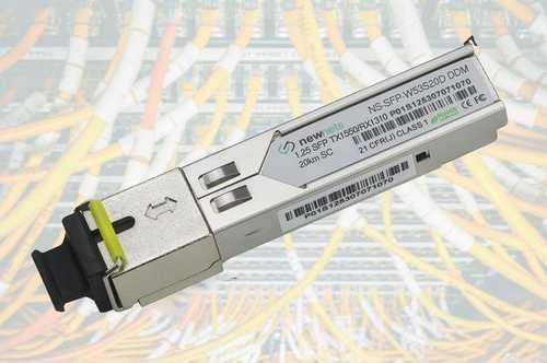 WDM SMF 1G SFP 1550 1310 nm 20km SC DDM