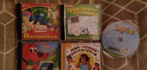 DVD диски коллекция детские мультики, сказки много