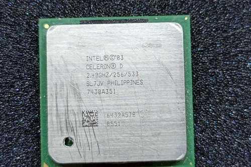 Процессор Intel Celeron 2.4GHz/256/533