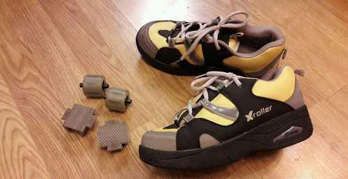 Кросовки роликовые X roller