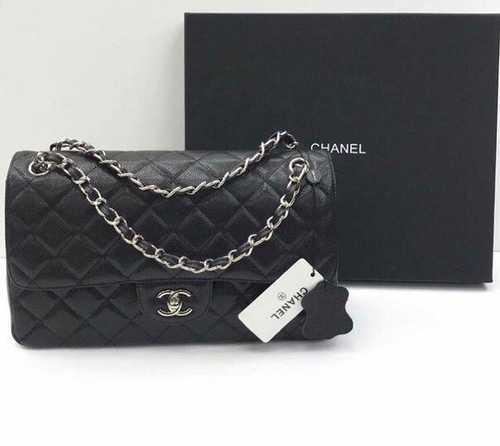 Сумка клатч Шанель Chanel flap 19 с логотипом